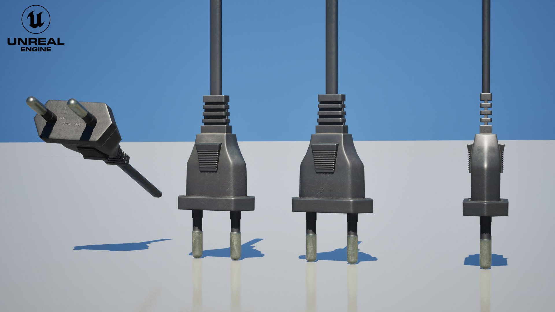 Power Plug Type C 3D Model - TurboSquid 2276253