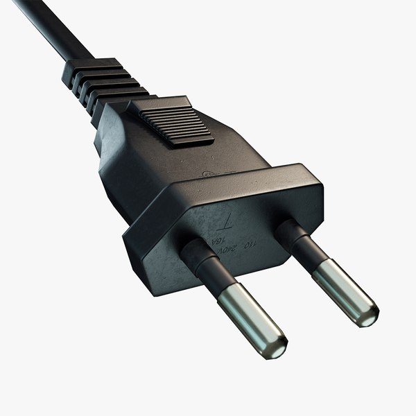 modelo 3d Enchufe de alimentación tipo C - TurboSquid 2276253