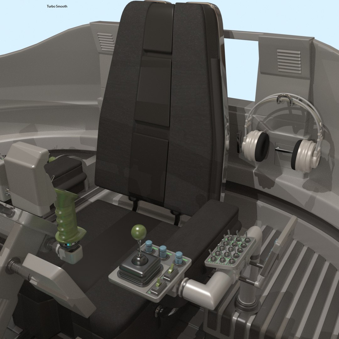 max sci-fi cockpit d
