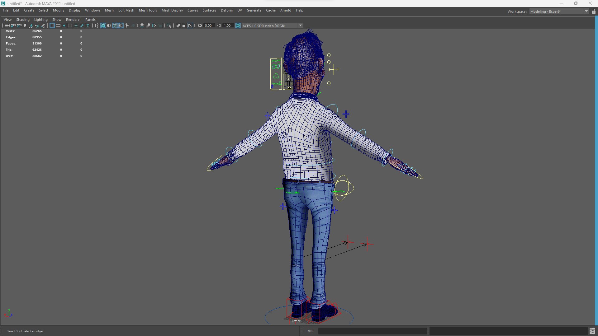Quirky And Cheerful Rigged Toon 3D Smiling Man 3D Model - TurboSquid ...