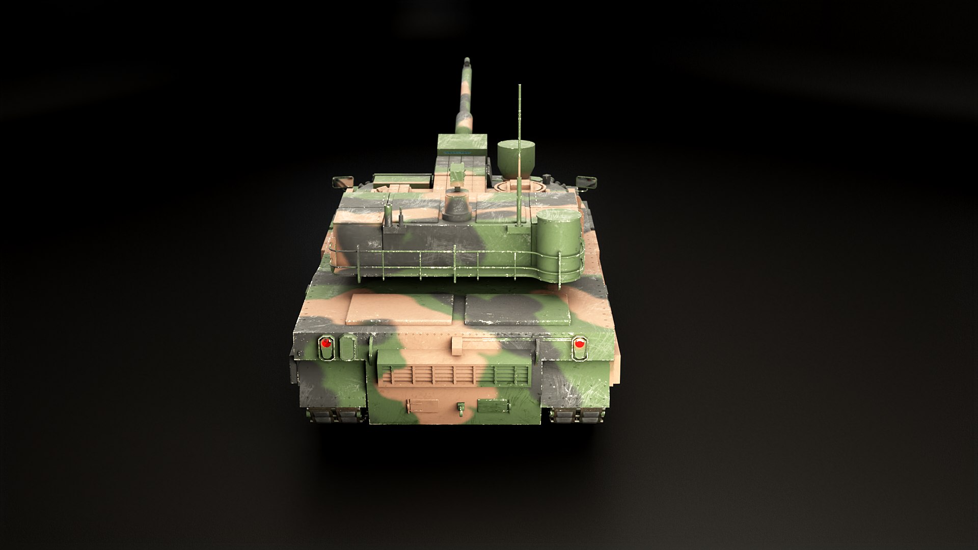 3D Model K2 Black Panther Main Battle Tank - TurboSquid 2291882