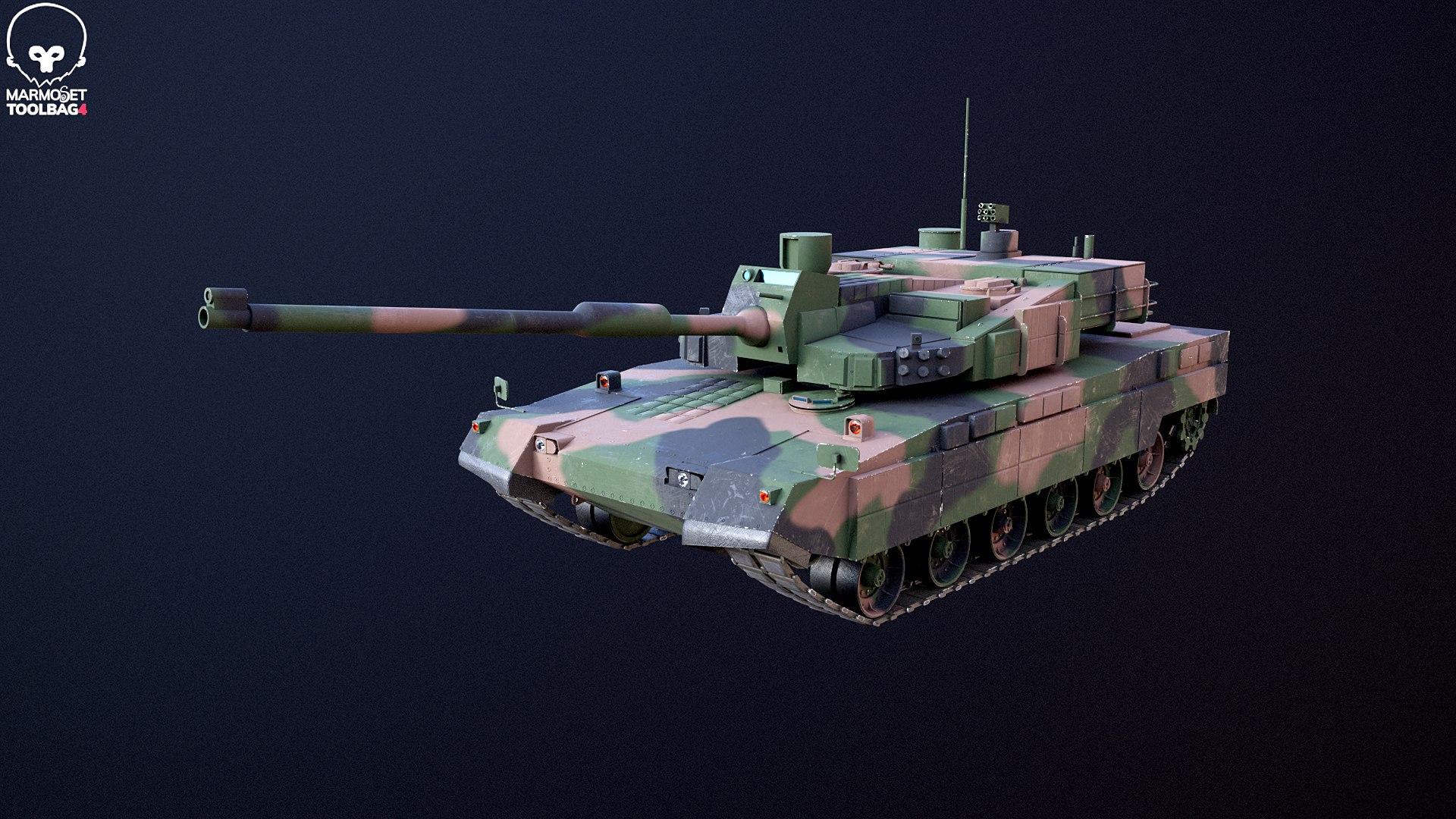 3D Model K2 Black Panther Main Battle Tank - TurboSquid 2291882