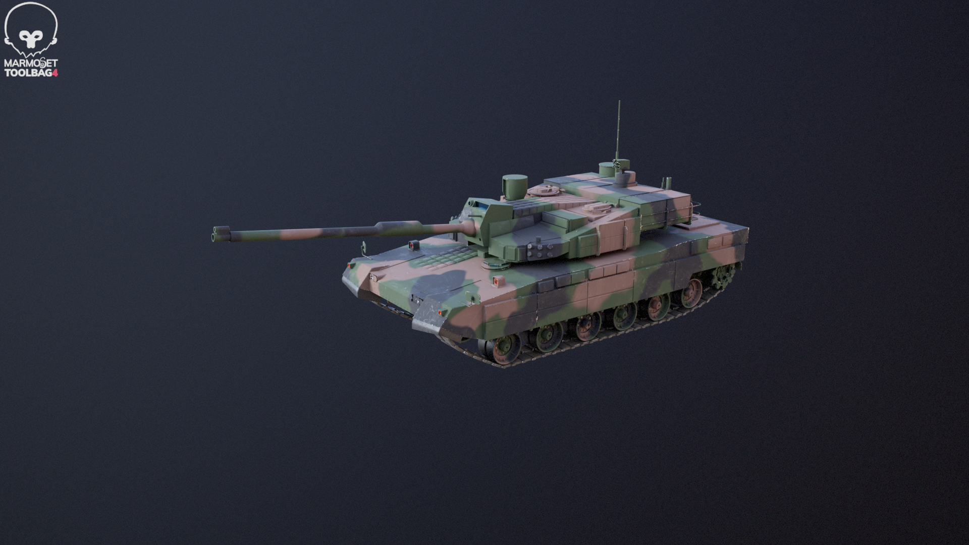 3D Model K2 Black Panther Main Battle Tank - TurboSquid 2291882