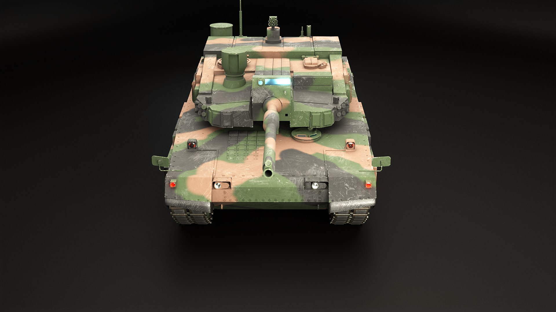 3D Model K2 Black Panther Main Battle Tank - TurboSquid 2291882