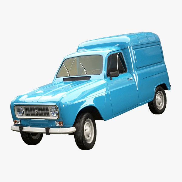 modelo 3d Renault 4 Furgoneta - TurboSquid 2208411
