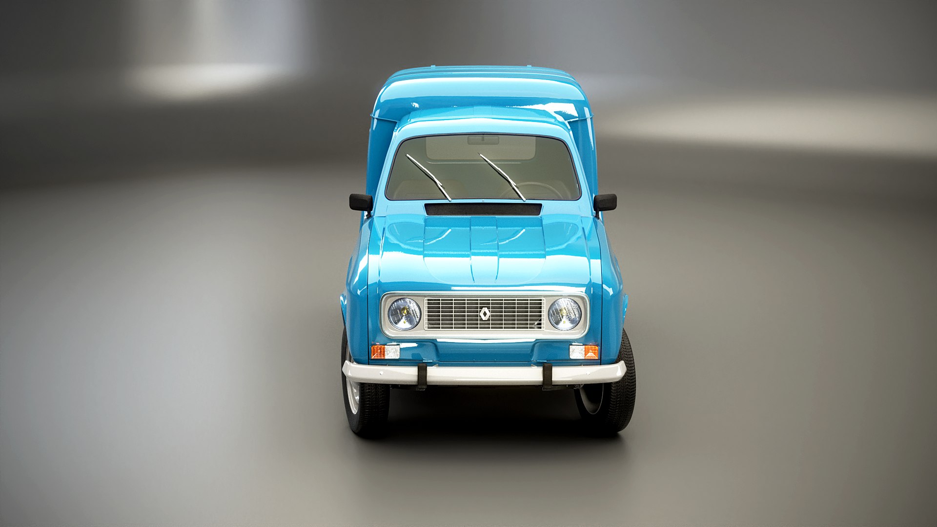 Renault 4 Van 3D Model - TurboSquid 2208411