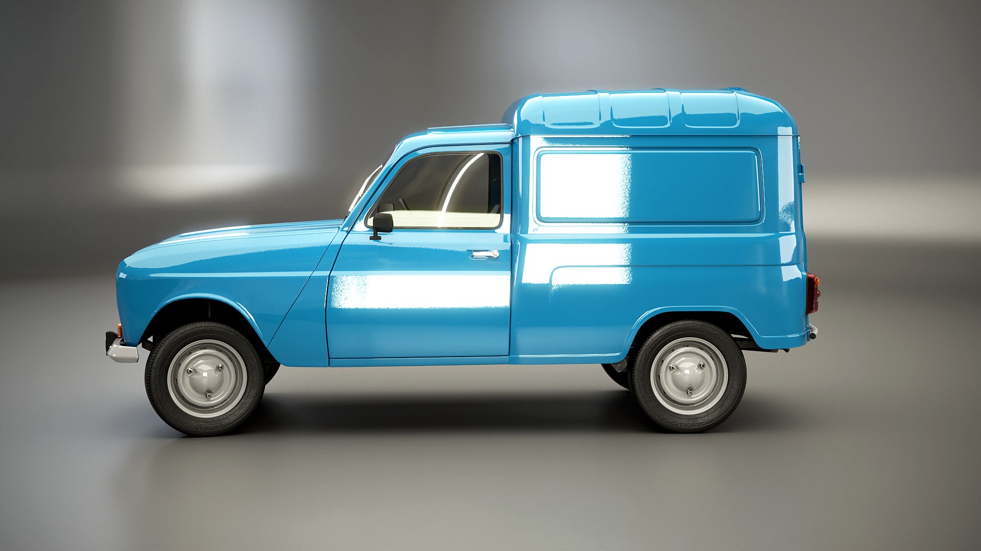 Renault 4 Van 3D Model - TurboSquid 2208411