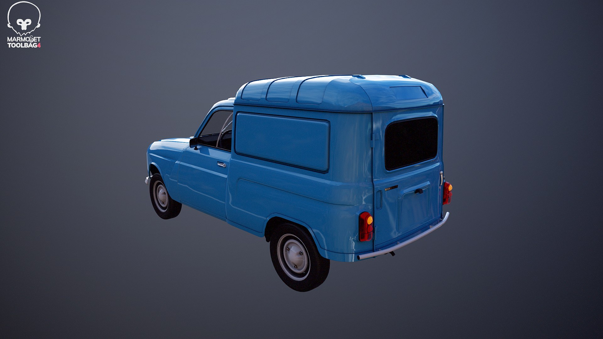 Renault 4 Van 3D Model - TurboSquid 2208411