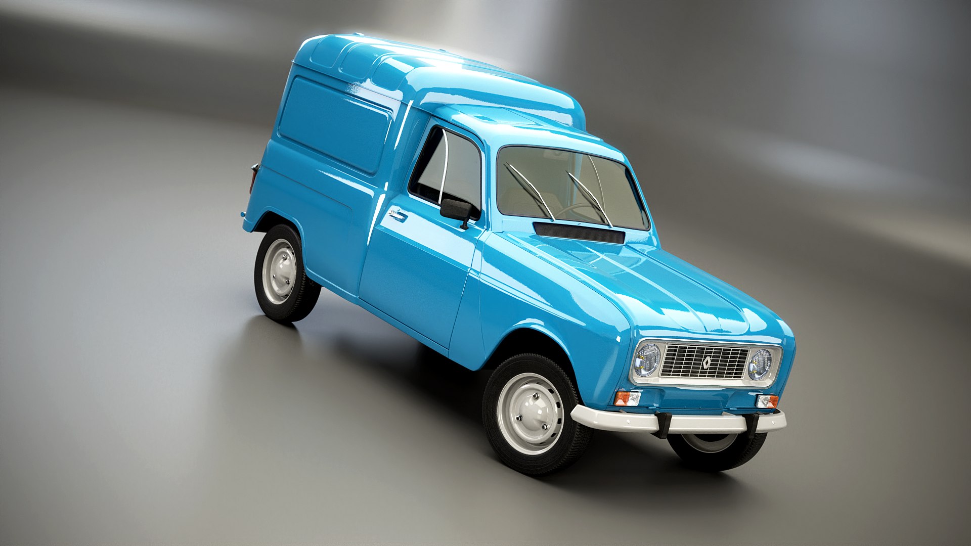 Renault 4 Van 3D Model - TurboSquid 2208411