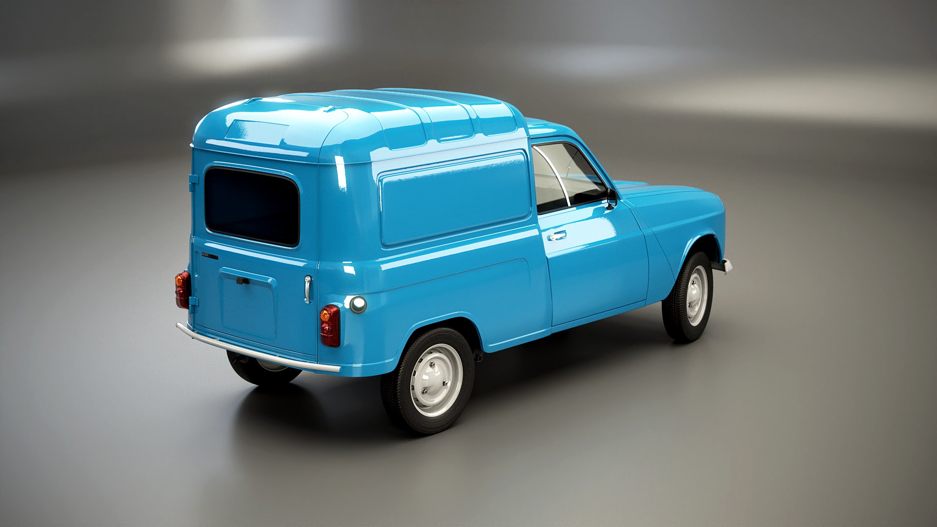 Renault 4 Van 3D Model - TurboSquid 2208411