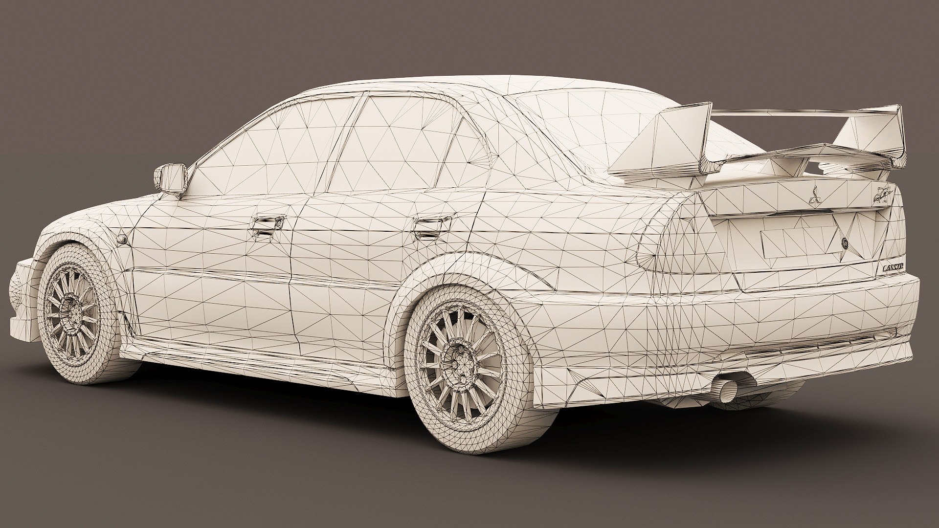 3D Mitsubishi Lancer Evolution Evo 6 1999 - TurboSquid 2195519