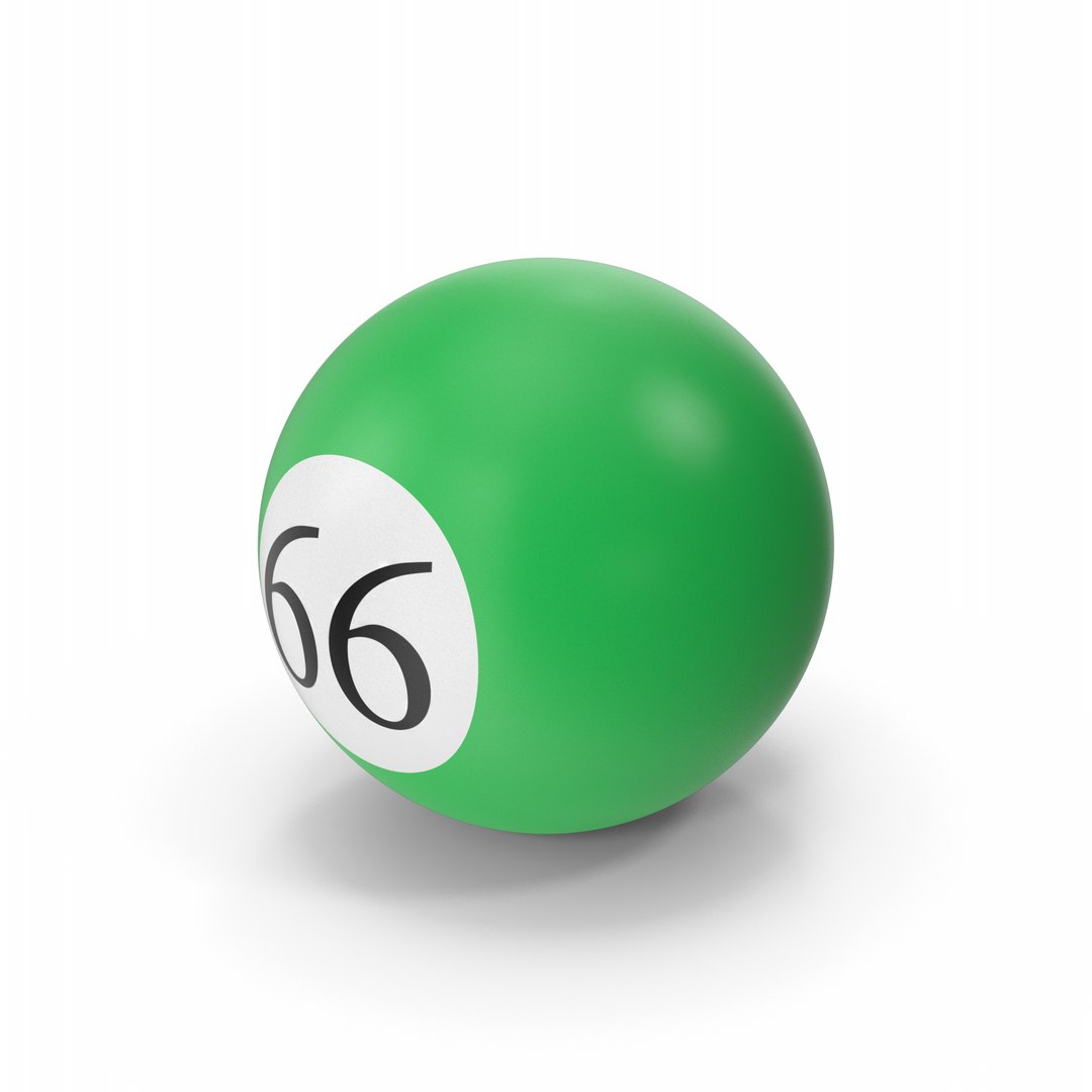 Bingo Ball 66 3D Model - TurboSquid 2417812