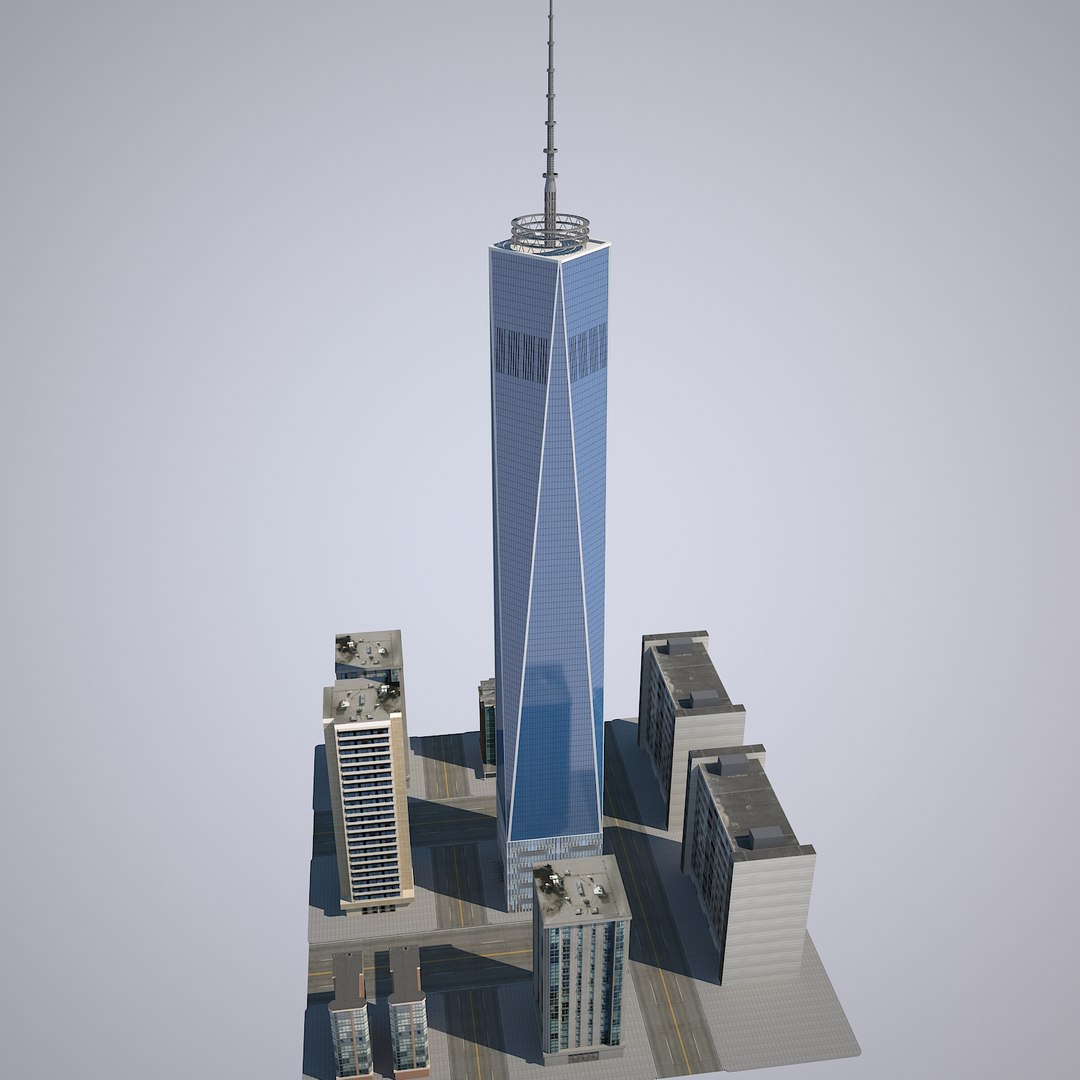 World Buildings 3d Model