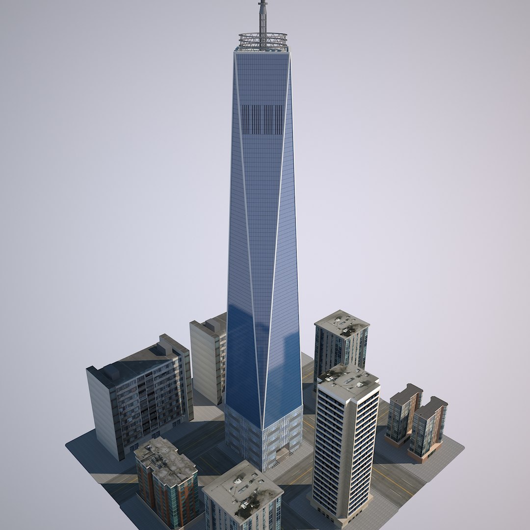 World Buildings 3d Model