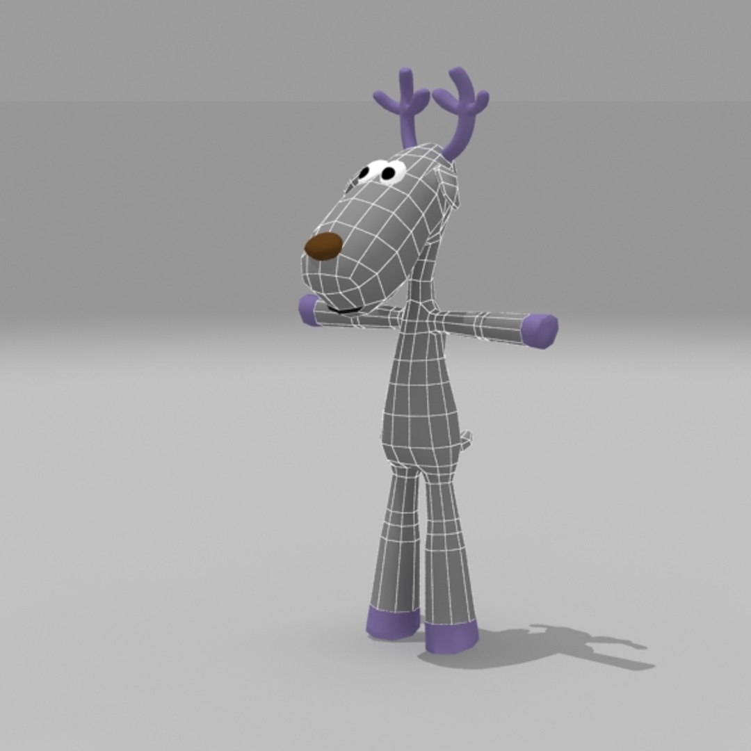 Max Deer Cartoon