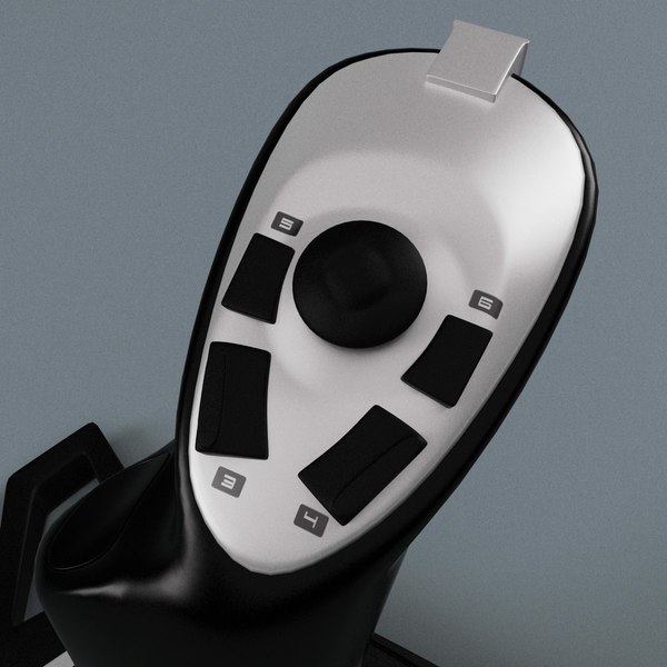 3d model logitech joystick freedom