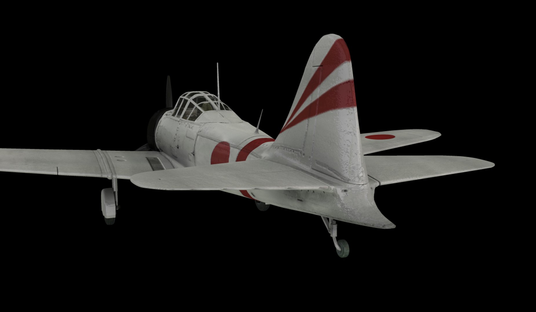 Japanese Plane Obj