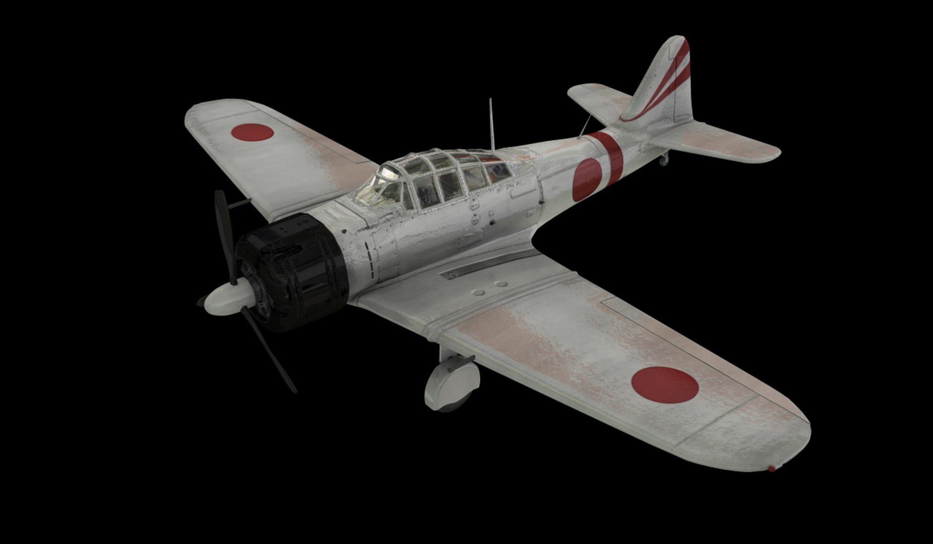 Japanese Plane Obj