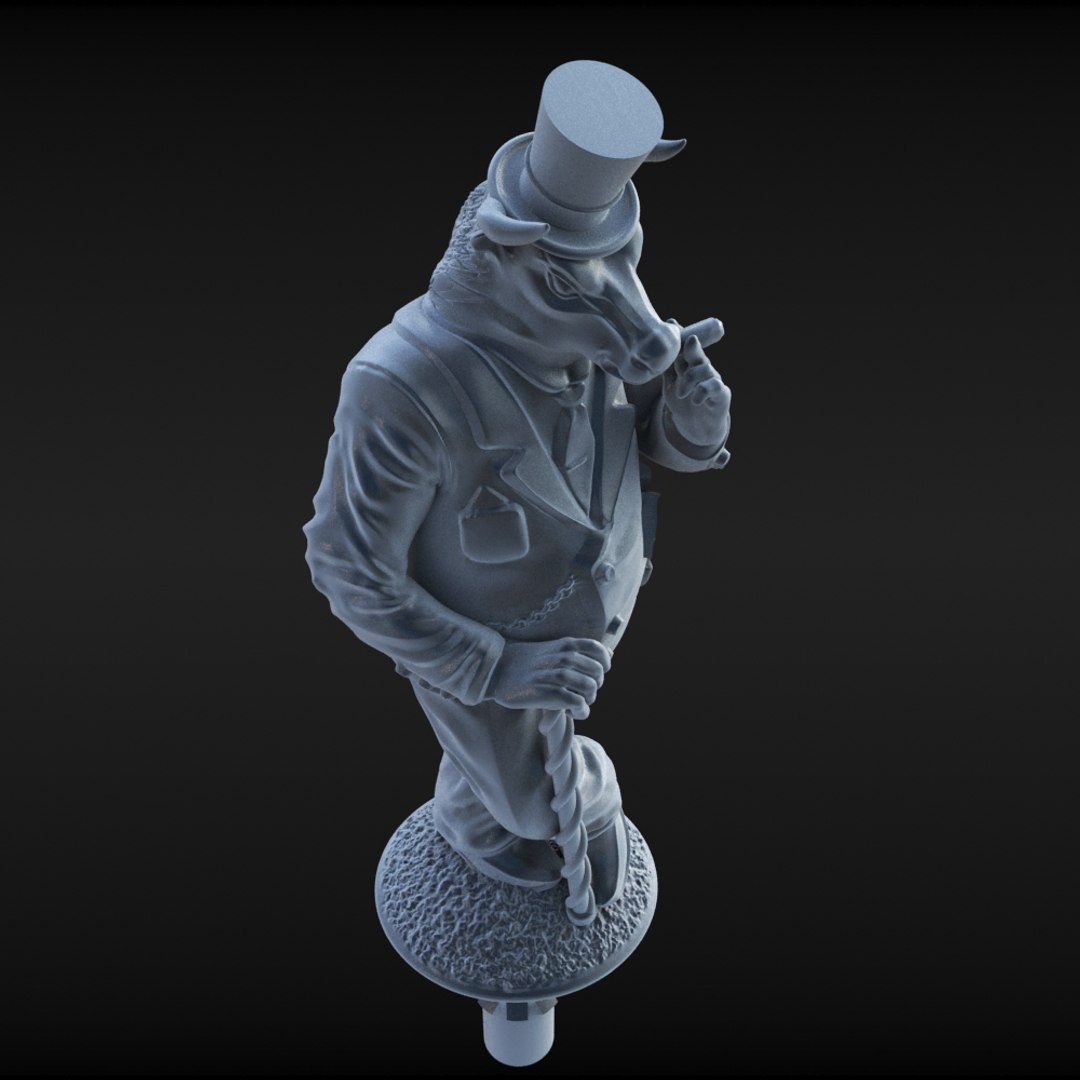 3D Gangster Bull Model - TurboSquid 1220986