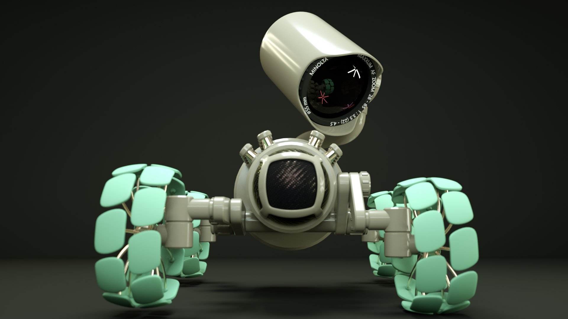 Wheeled rover drone 3D model - TurboSquid 1708793