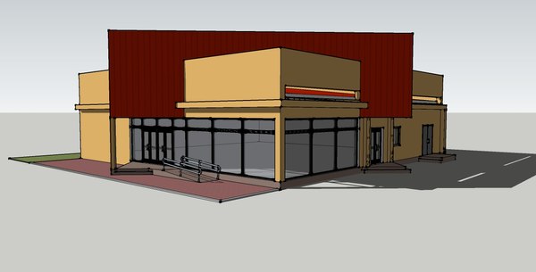 Retail Store SketchUp Models for Download | TurboSquid