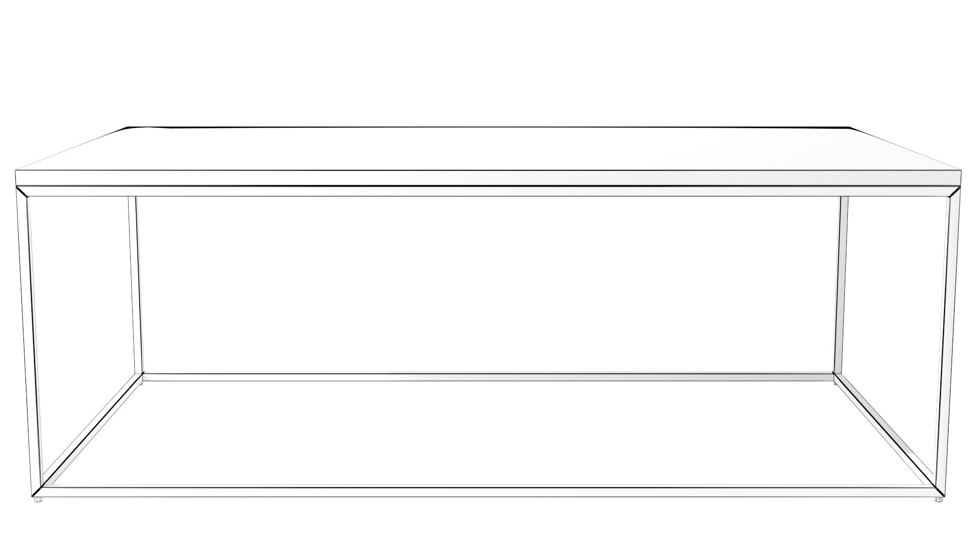 Streamline Coffee Table - Marble Model - TurboSquid 1838844