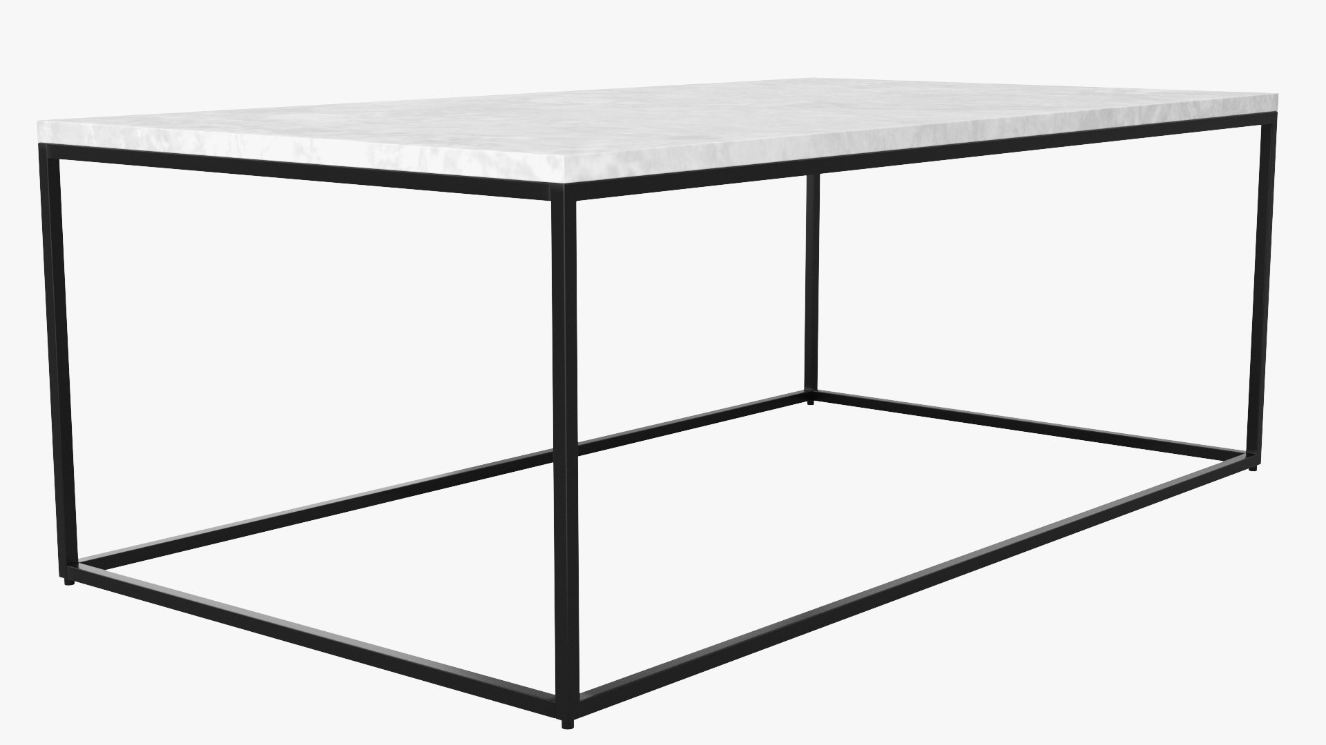 Streamline Coffee Table - Marble Model - TurboSquid 1838844