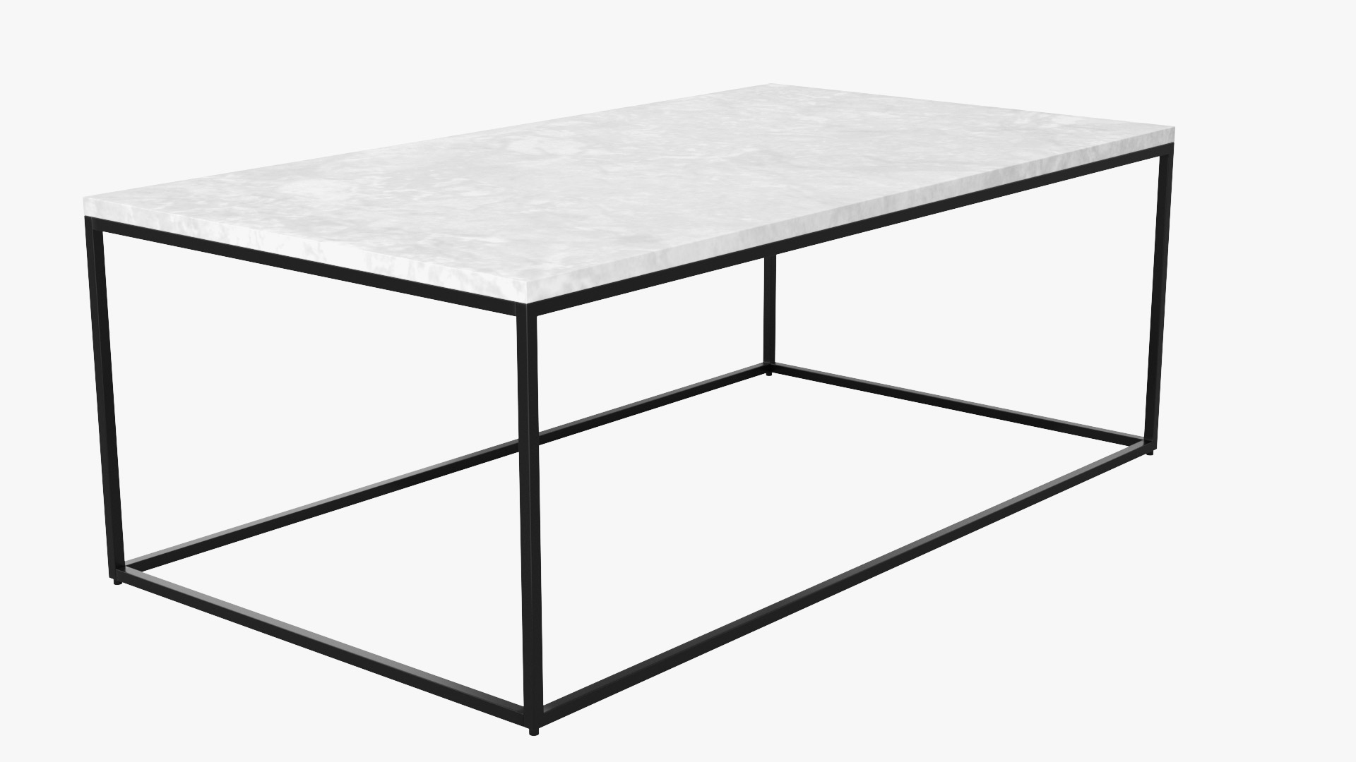 Streamline Coffee Table - Marble Model - TurboSquid 1838844