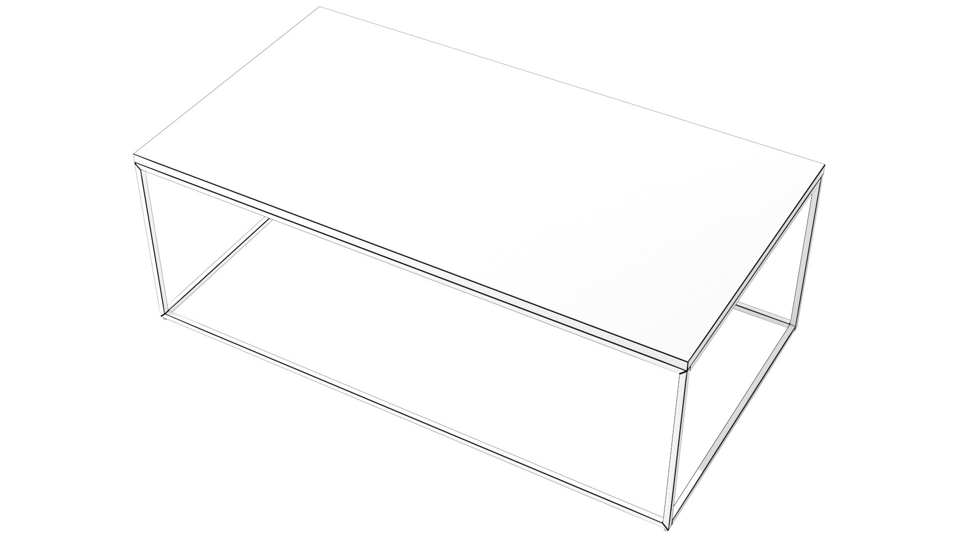 Streamline Coffee Table - Marble Model - TurboSquid 1838844