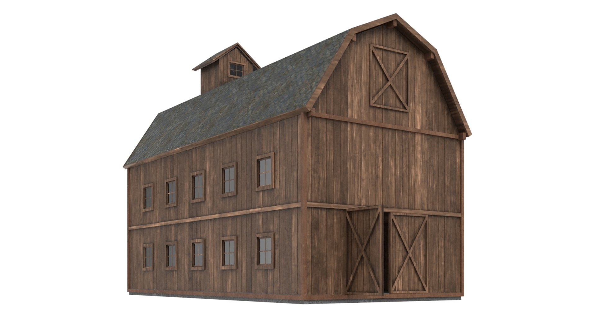 3D Farm Barn - TurboSquid 1382865