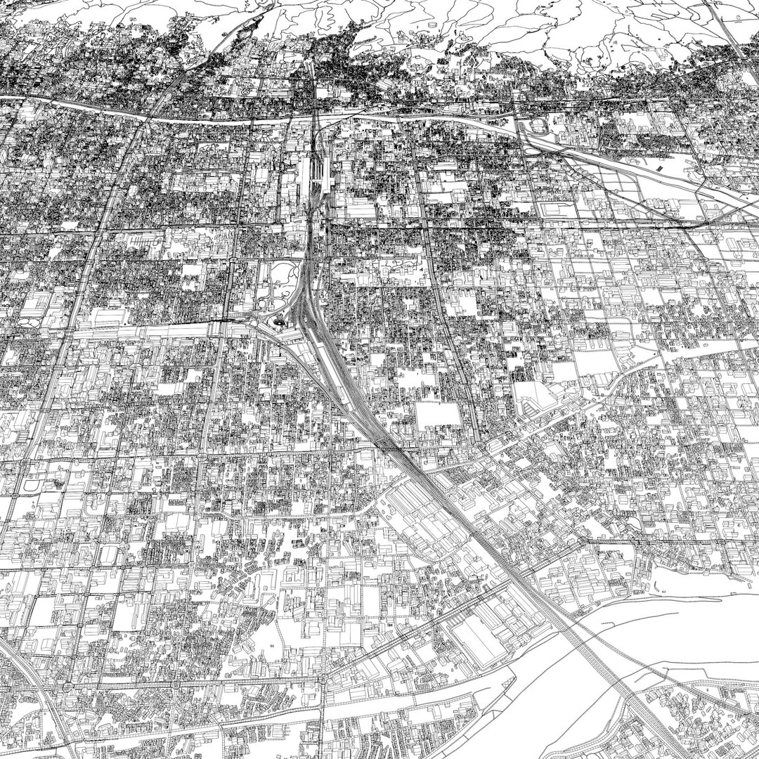 Kyoto Japan - City And Urban 3D Model - TurboSquid 2223732