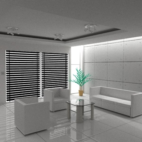 3ds max interior room office