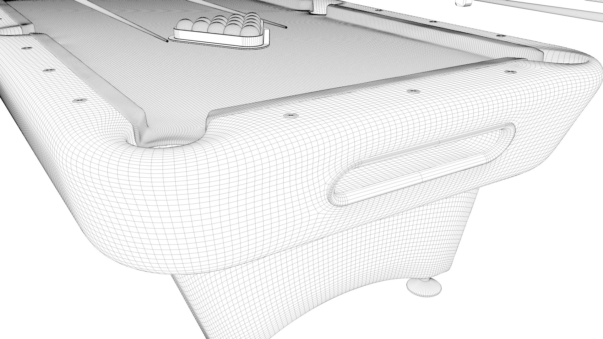 3D Model Billiard Table - TurboSquid 1743621