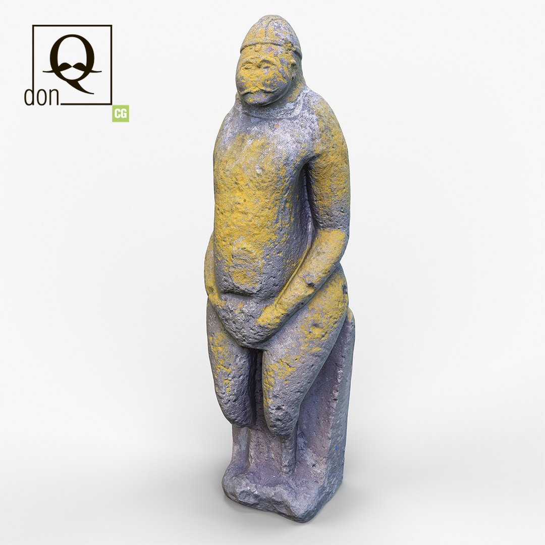 3D Model Sculpture Ancient Statue - TurboSquid 1324711
