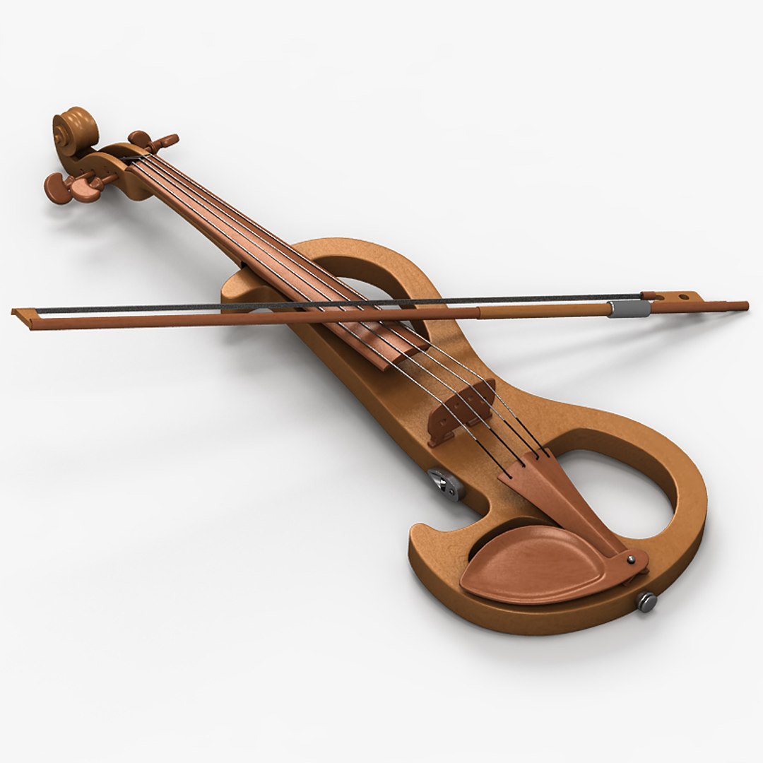 Electric Violin 3d Model