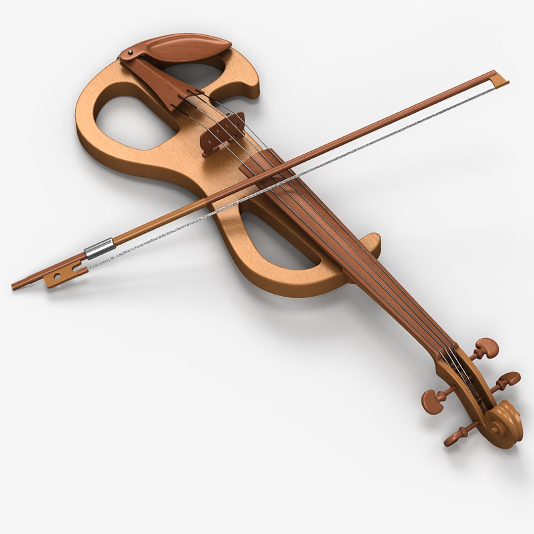 Electric Violin 3d Model