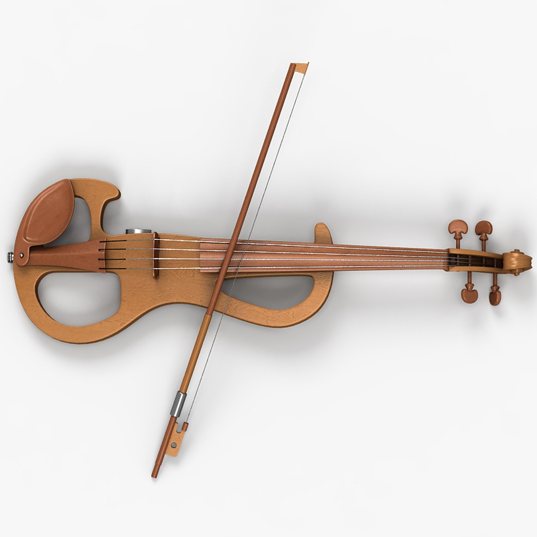 Electric Violin 3d Model