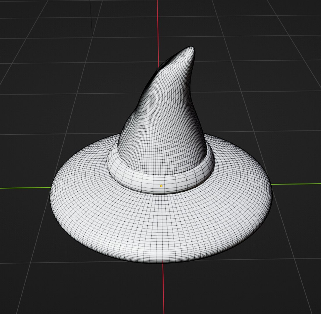 3D Halloween Witch Hat Model - TurboSquid 2124227