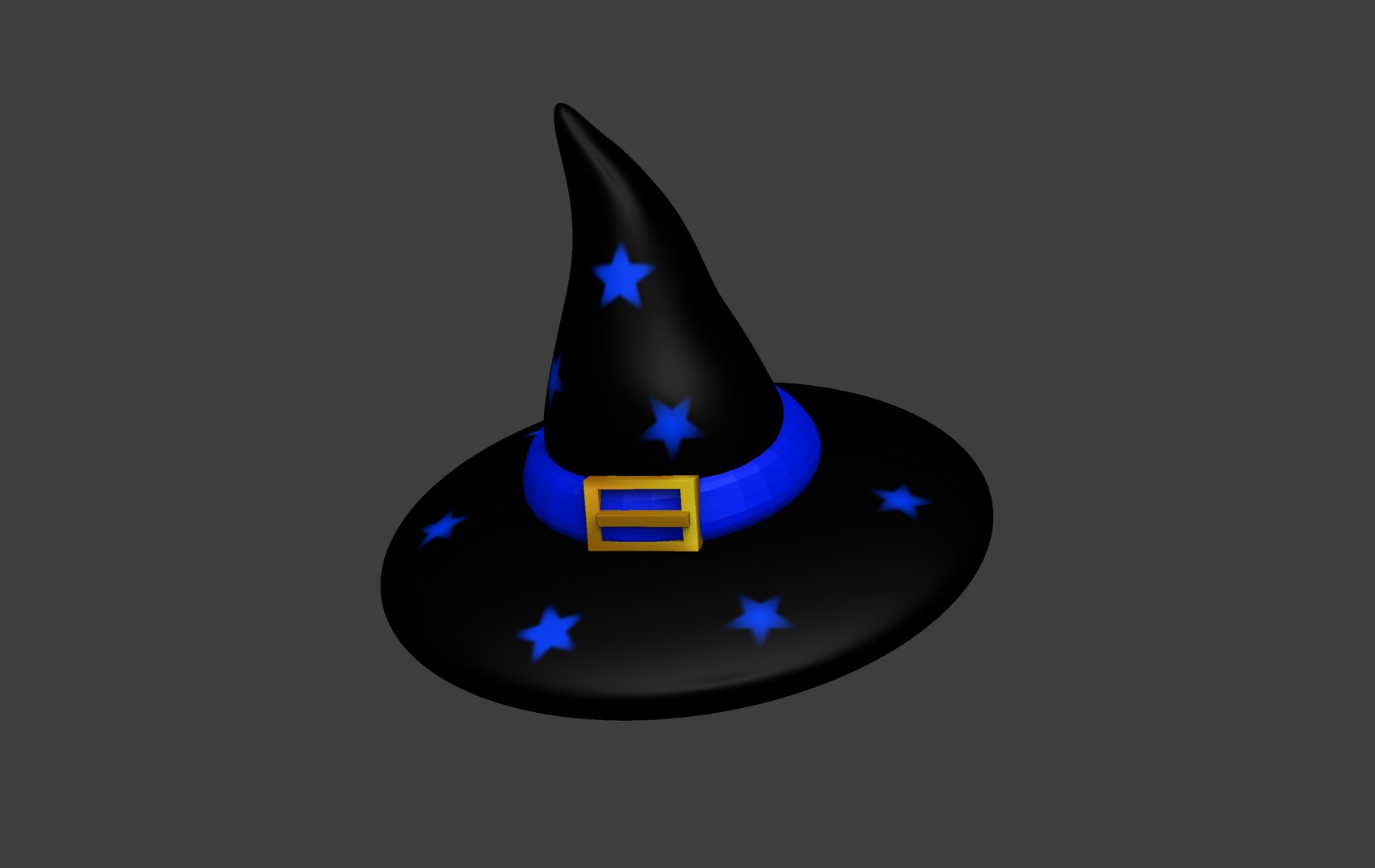 3D Halloween Witch Hat Model - TurboSquid 2124227