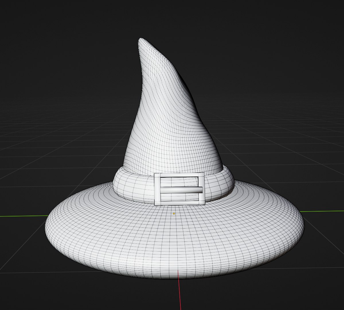 3D Halloween Witch Hat Model - TurboSquid 2124227