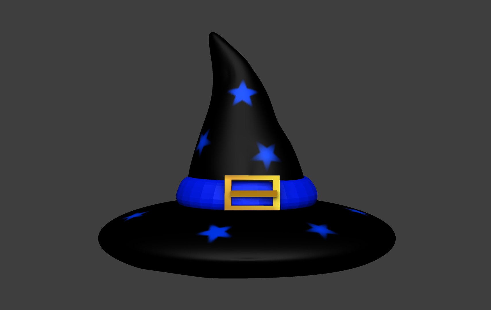 3D Halloween Witch Hat Model - TurboSquid 2124227