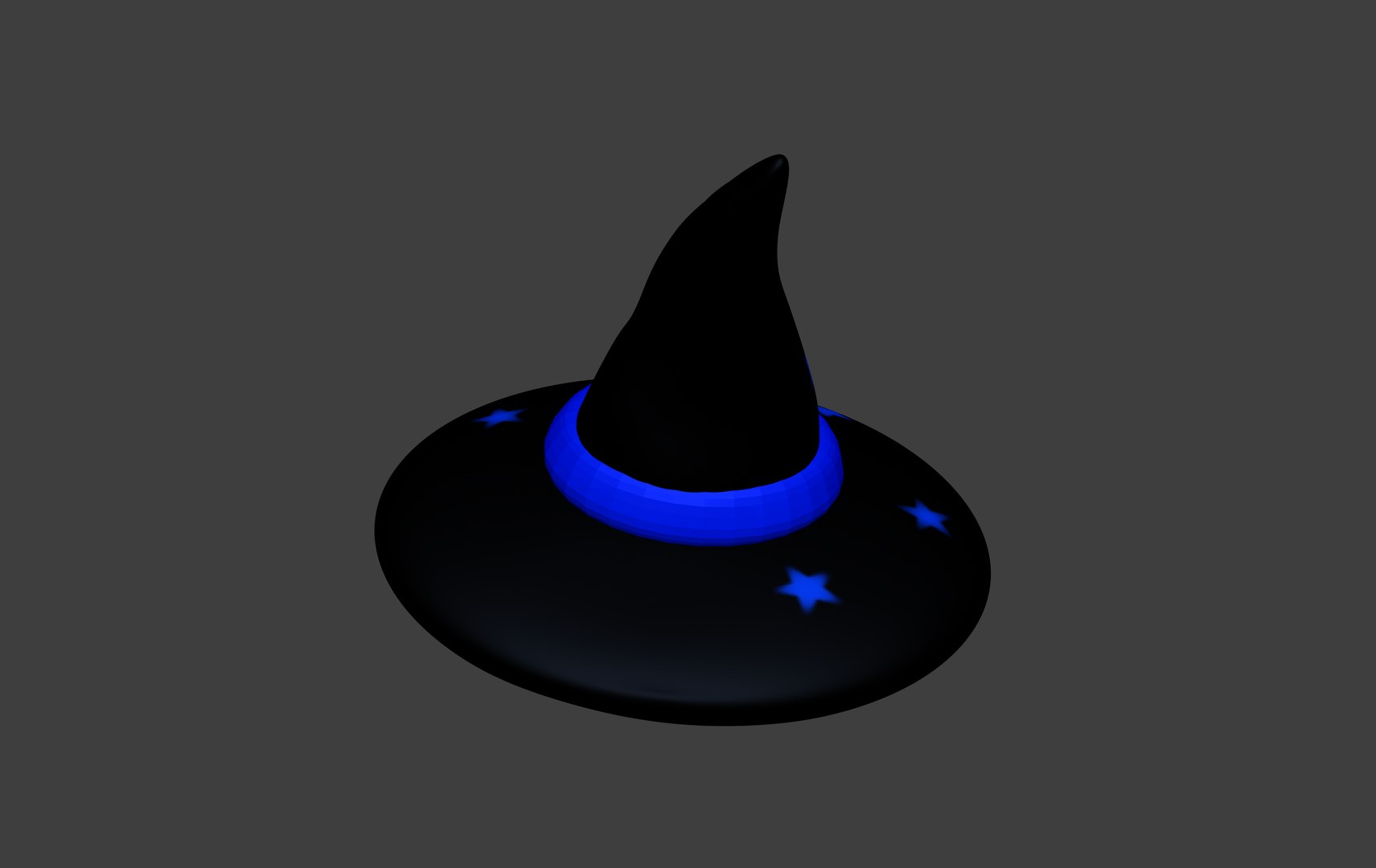 3D Halloween Witch Hat Model - TurboSquid 2124227