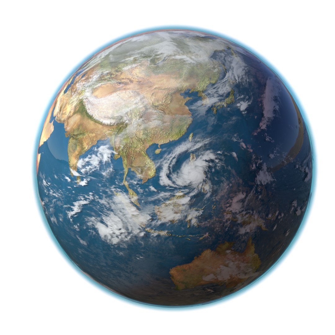 Realistic Earth 10k 3D Model - TurboSquid 1598858