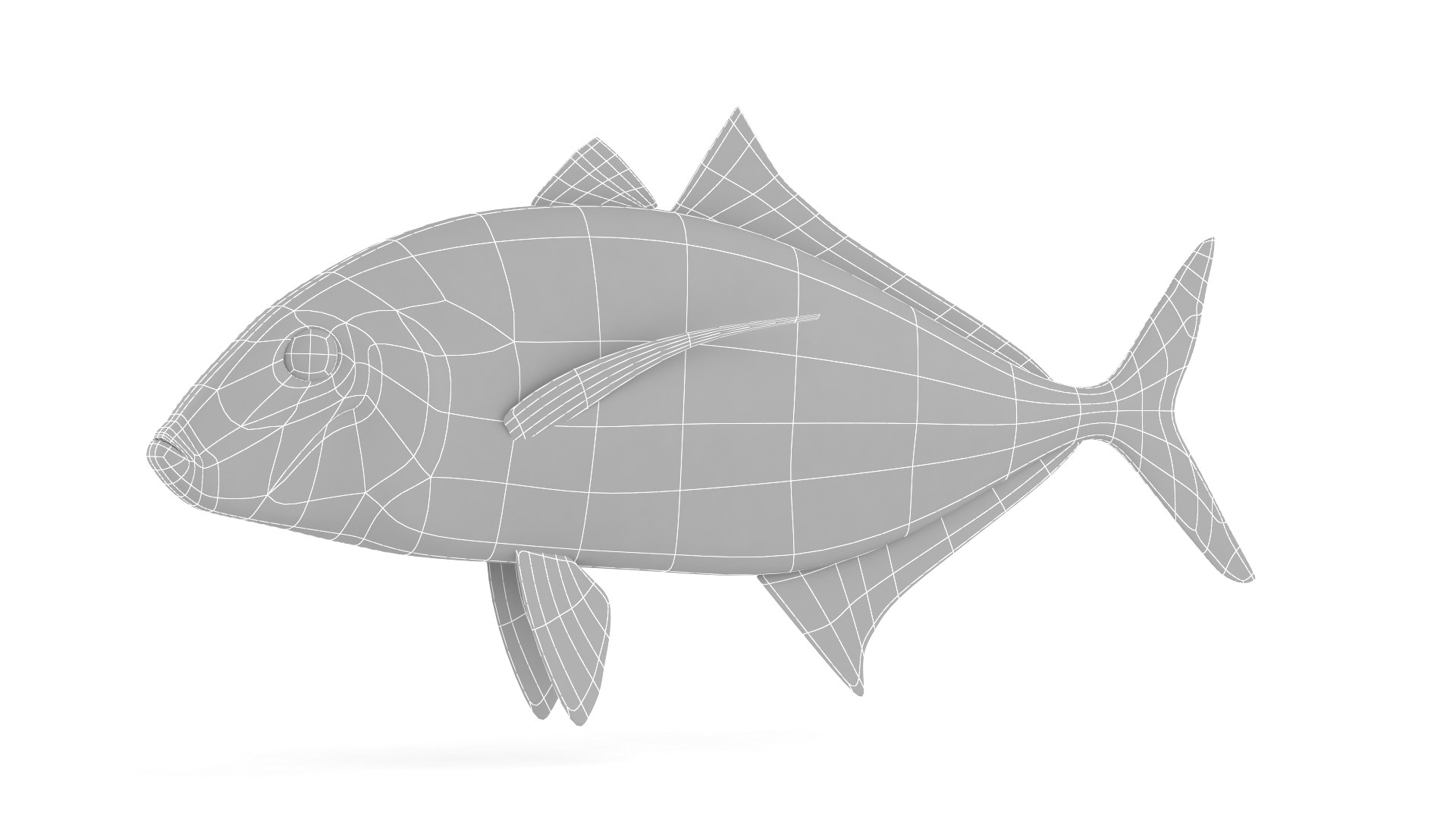 Trevally Fish 3D - TurboSquid 2196081