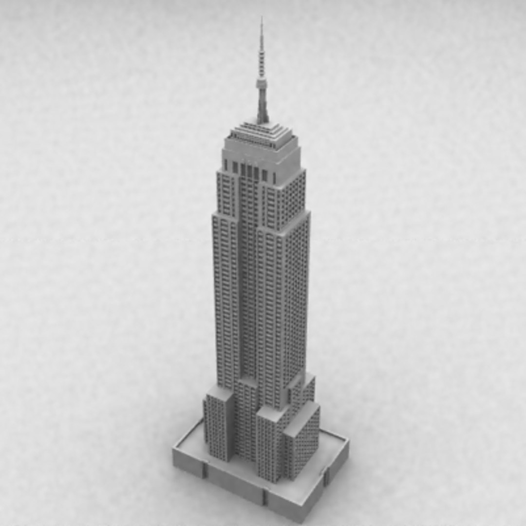 Empire State Building 3d Model
