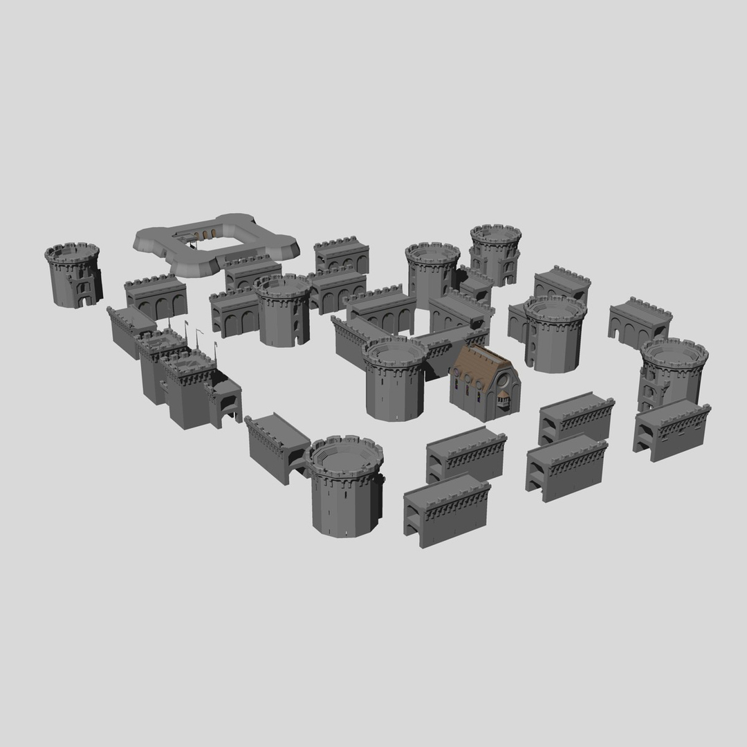 solid castle 5 dwg free