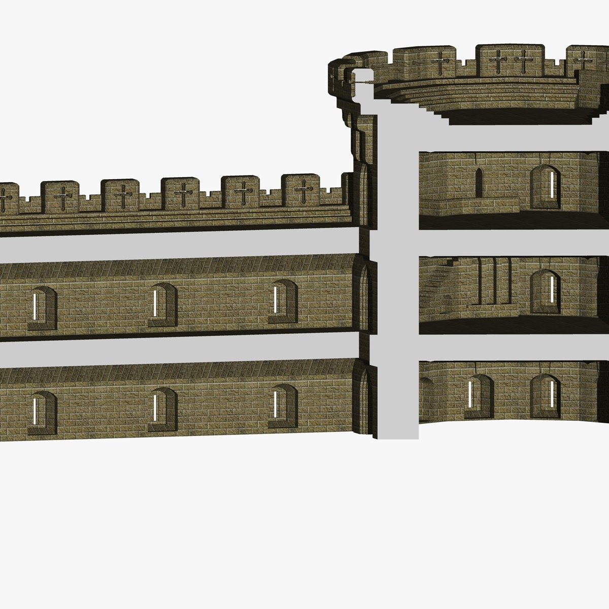 solid castle 5 dwg free