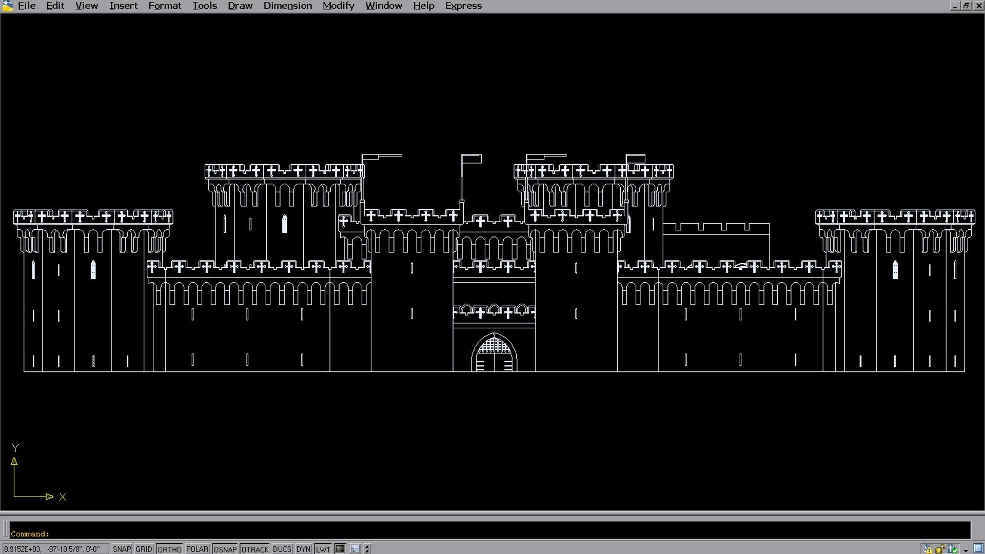 solid castle 5 dwg free