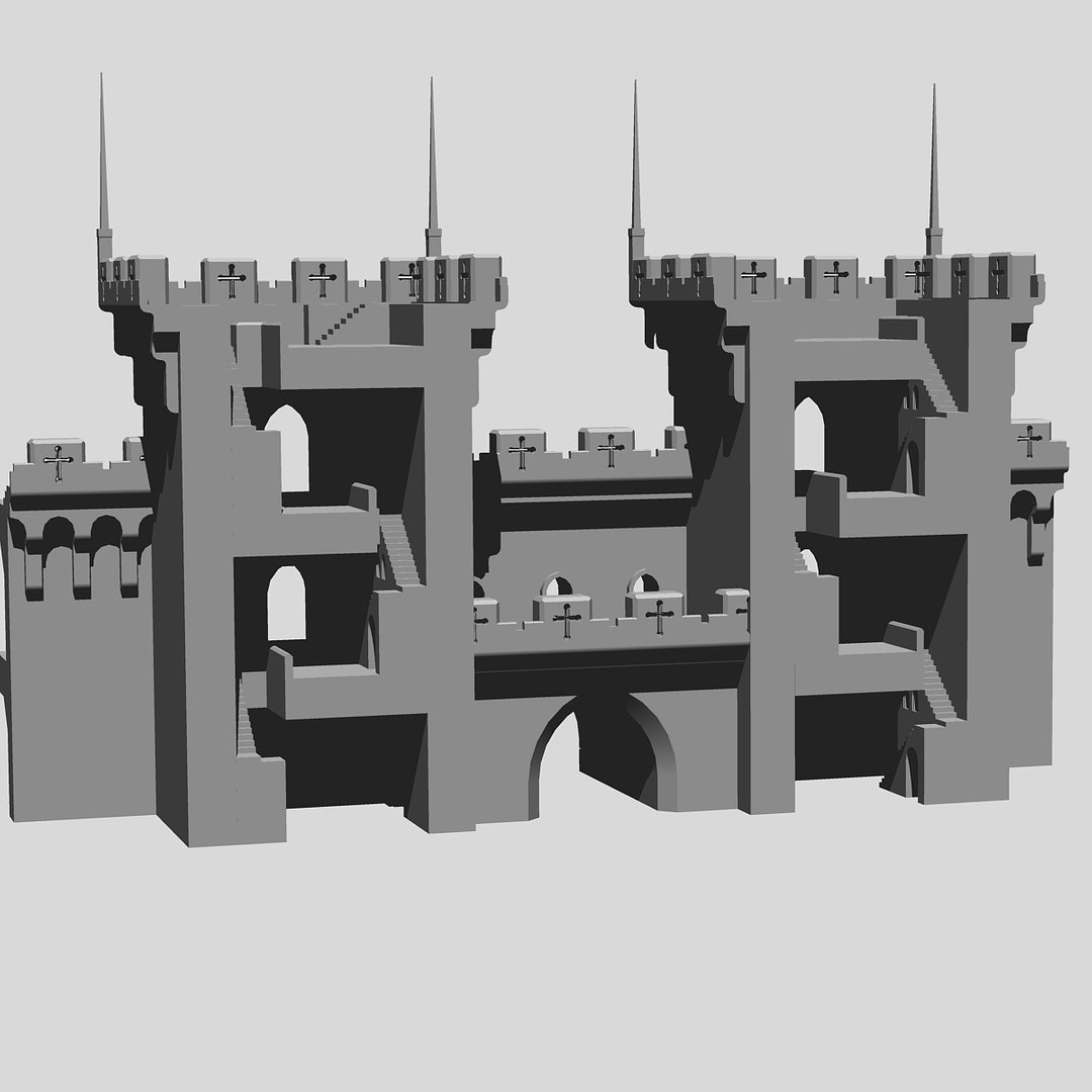 Solid Castle 5 Dwg Free