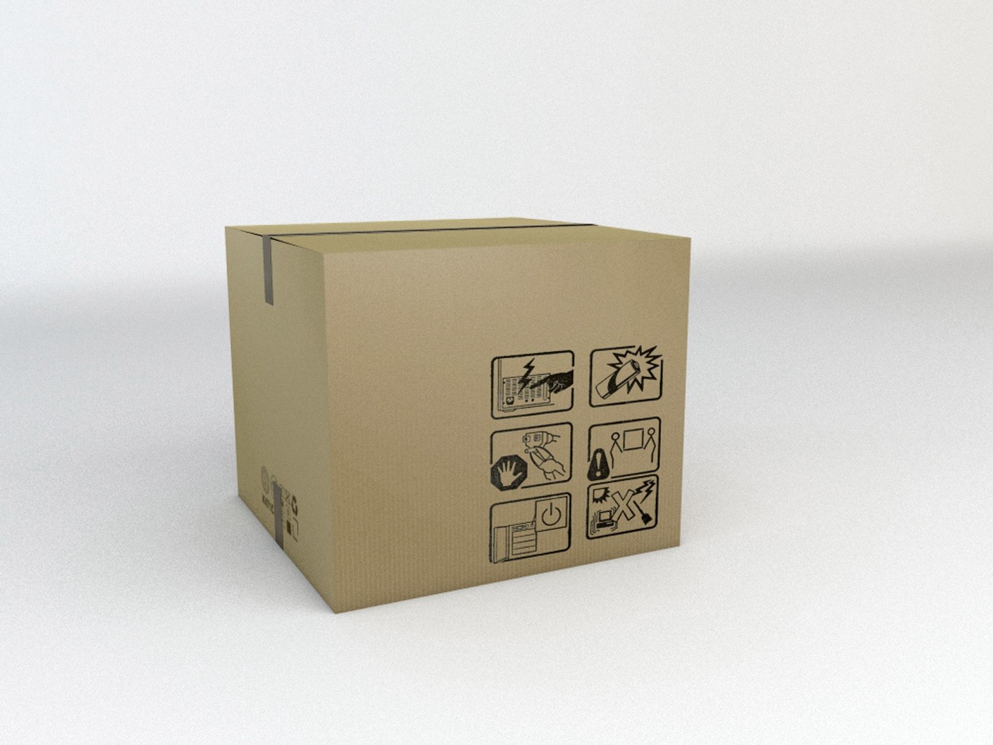 Moving Boxes 3d Model